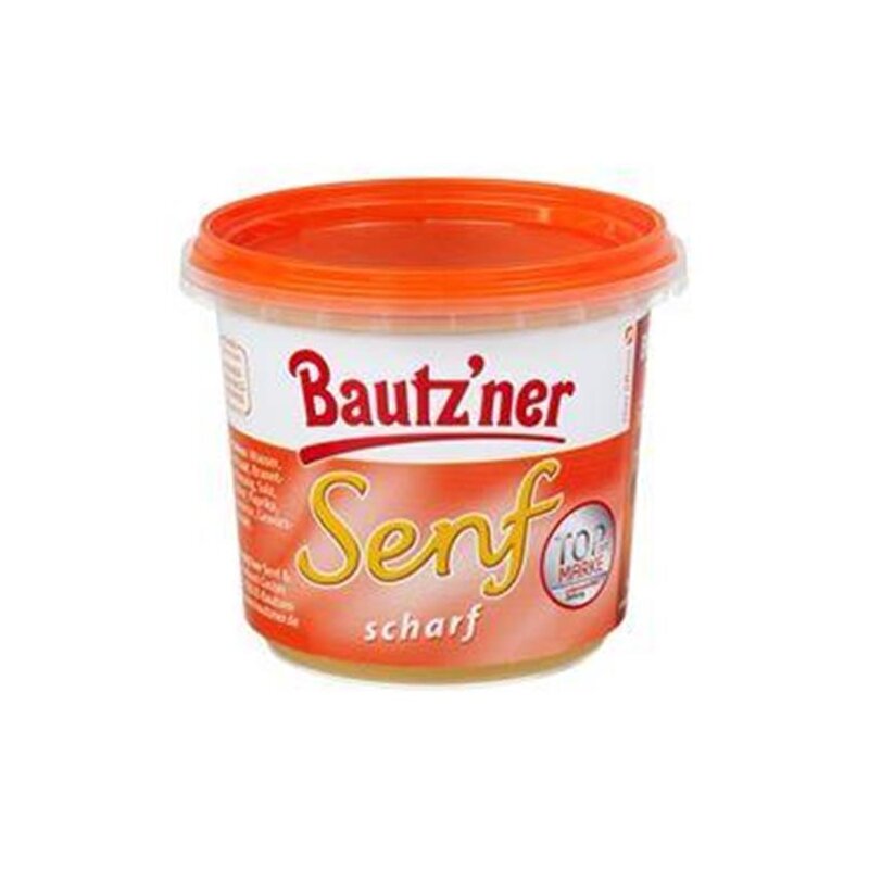 Bautzner mustard hot – buy online now! Bautzner – German Mustard + sa ...