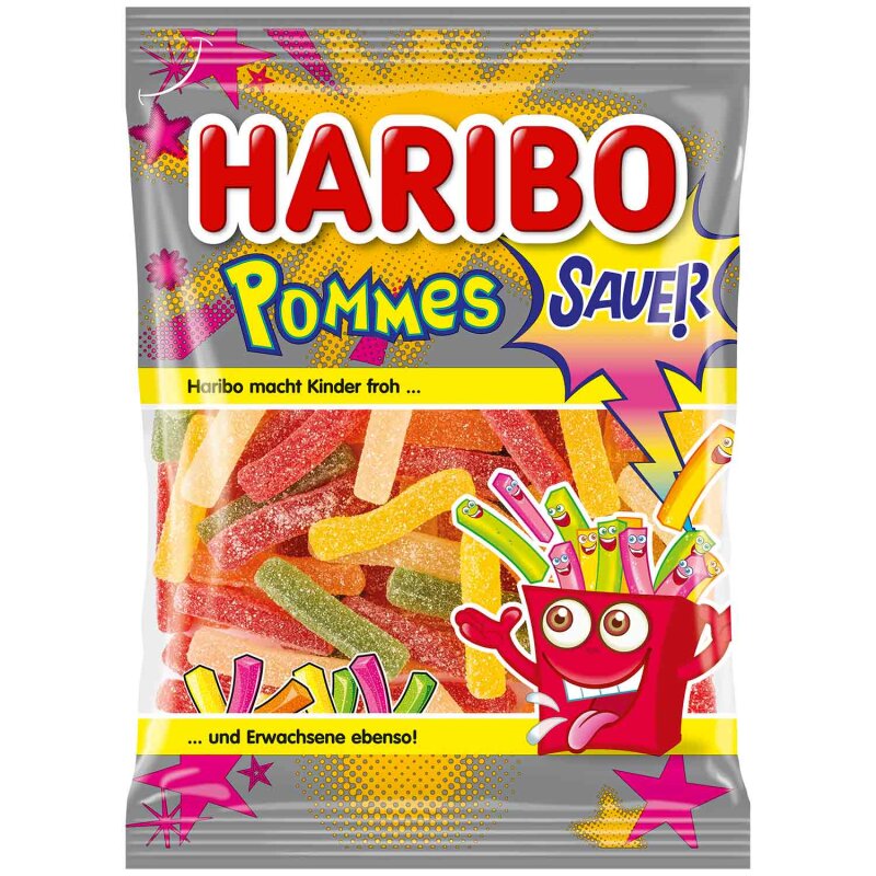 Haribo Pommes sour – buy online now! Haribo – German Candies & fruit ...