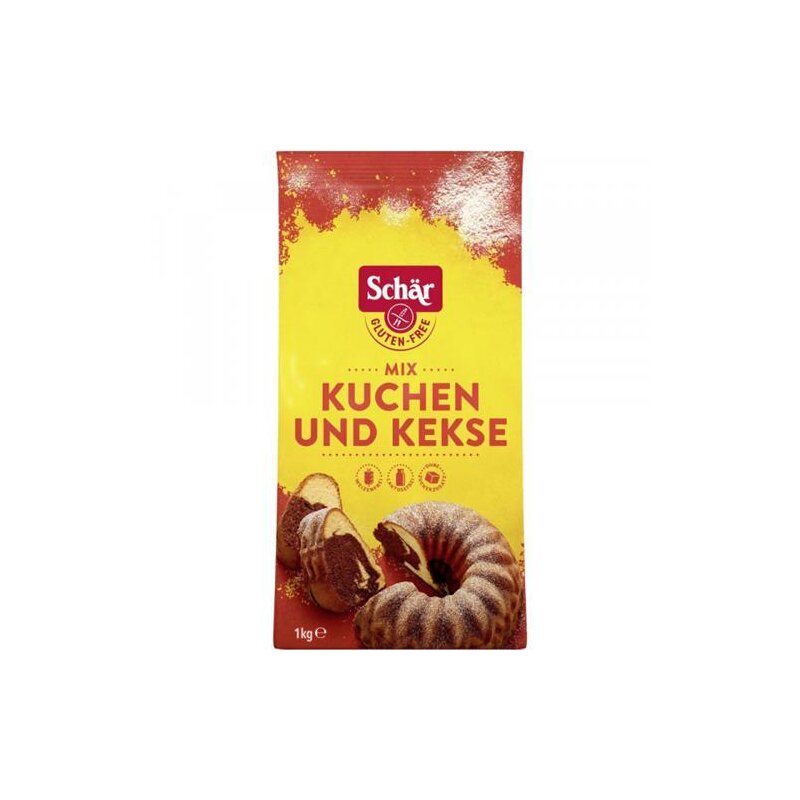 Schär Kuchen und Kekse Mehl - glutenfrei – Jetzt bestellen! Schär – D ...