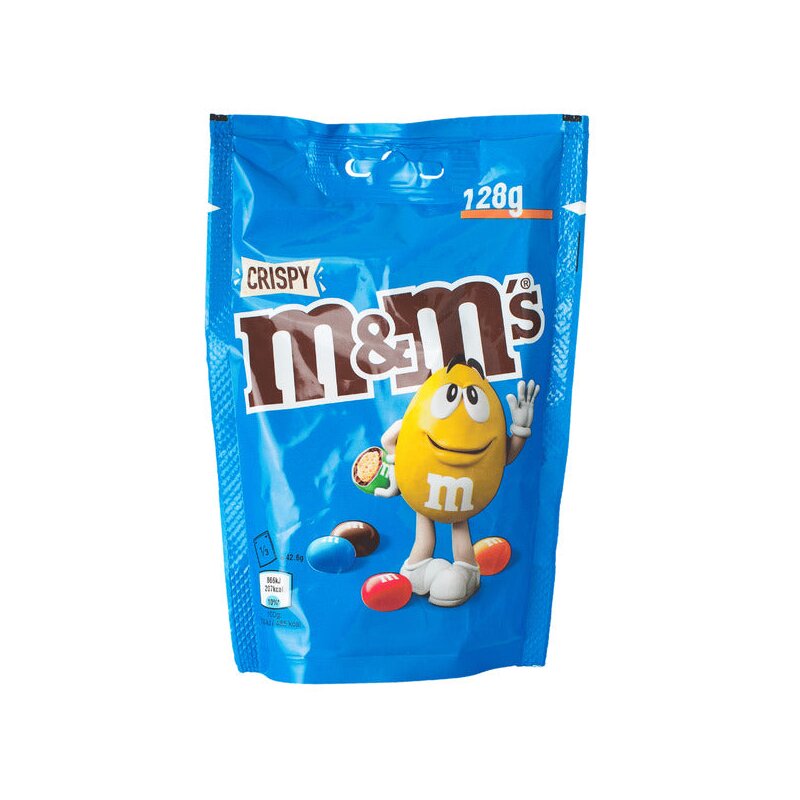 M&M's Schokolinsen Crispy 128g – buy online now! Mars GmbH – German C ...