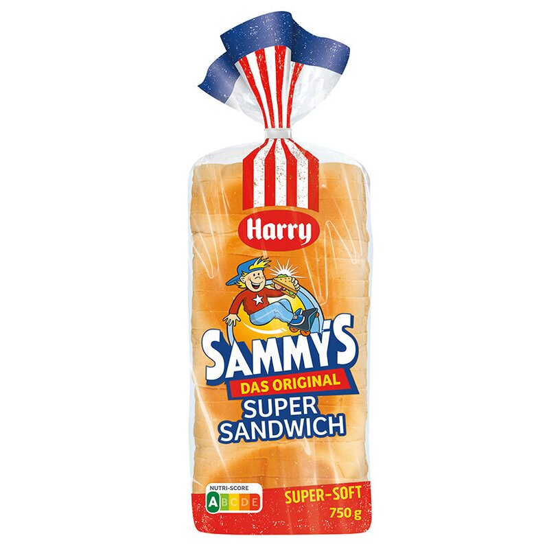 Harry Sammy's Super Sandwich 750g – buy online now! Harry-Brot GmbH ...