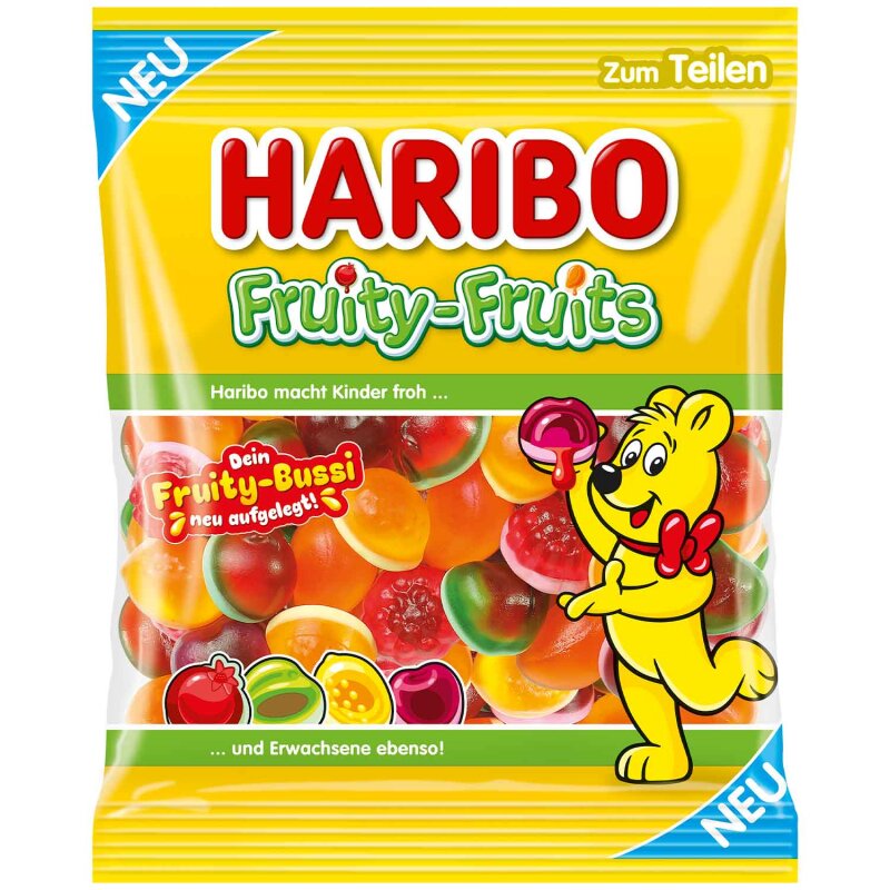 Haribo Fruity-Fruits 175g – buy online now! Haribo – German Candies ...