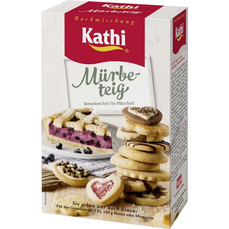 Kathi Shortcrust Pastry Mix 350g – buy online now! Kathi Rainer Thiel ...