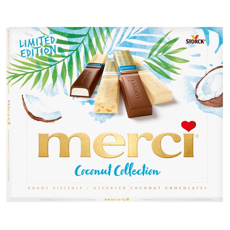 Storck Merci Coconut Collection 250g - limited edition – Jetzt bestel ...