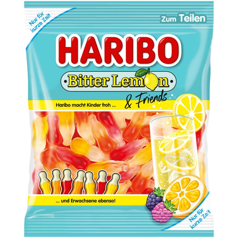 Haribo Bitter Lemon 160g - limited edition – Jetzt bestellen! Haribo ...