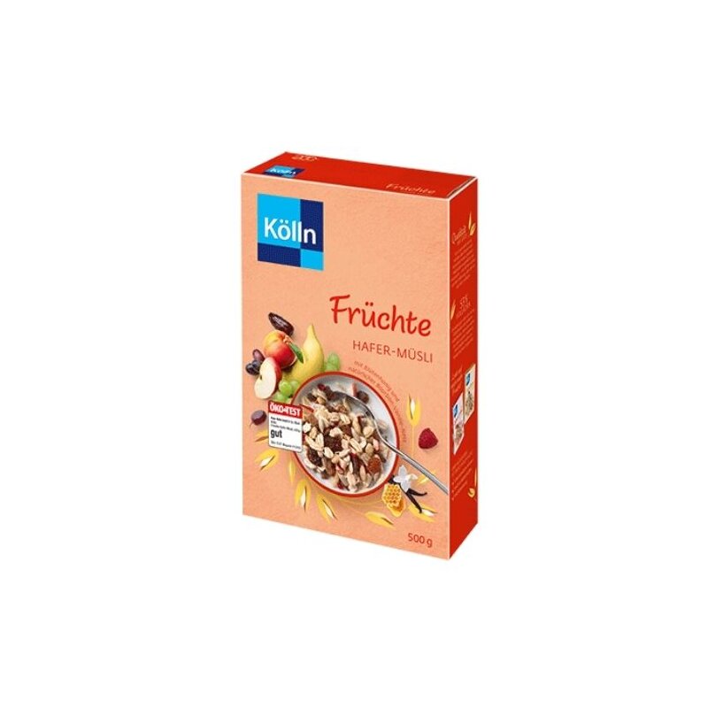 Kolln cereals fruits – buy online now! Kölln – German Muesli / cereal ...
