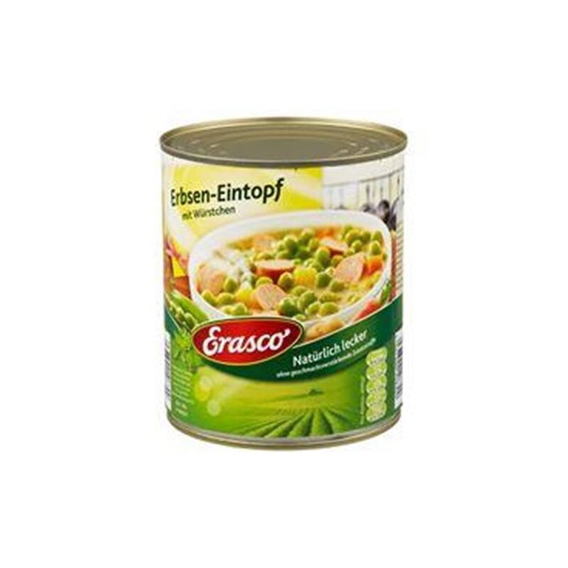 Erasco pea stew with sausages – buy online now! Erasco – German Prepa ...
