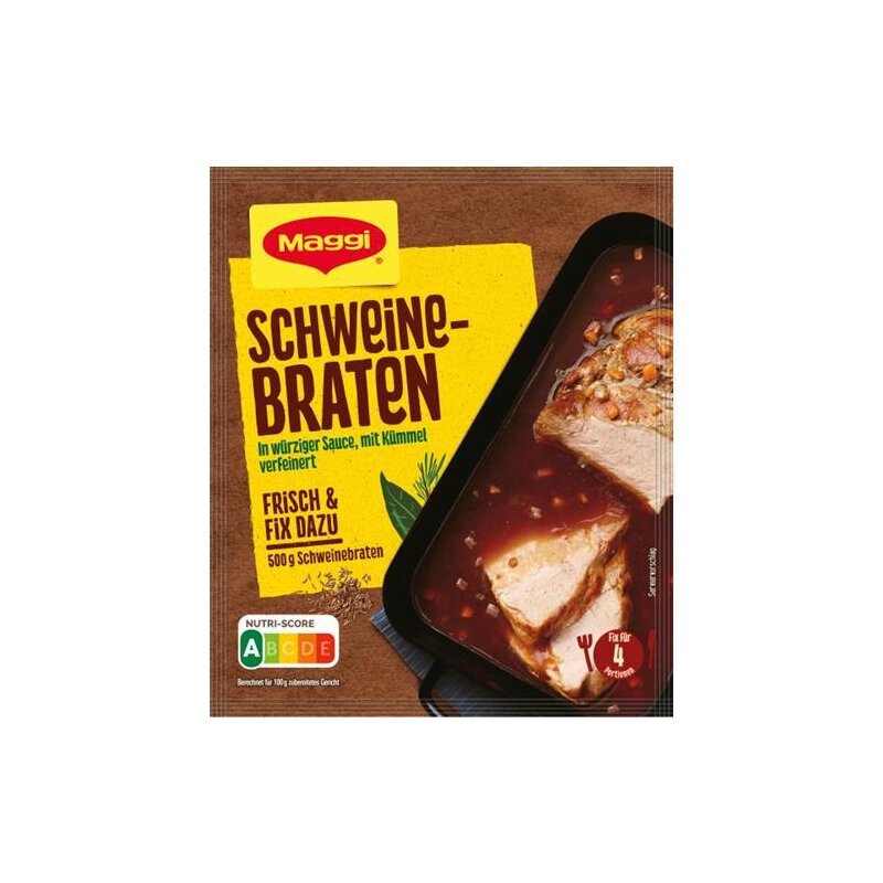 Maggi Fix & Frisch Bandnudeln mit Lachs, € 1,60